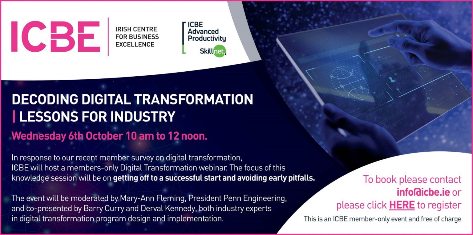 ICBE DIGITAL TRANSFORMATION REPORT | ICBE | Irish Centre for Business ...
