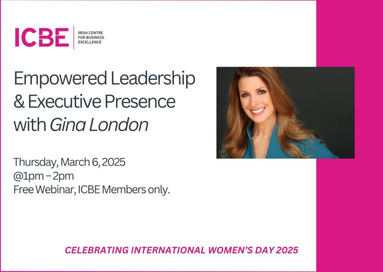 Empowered Leadership & Executive Presence - Webinar with Gina London to celebrate International ...